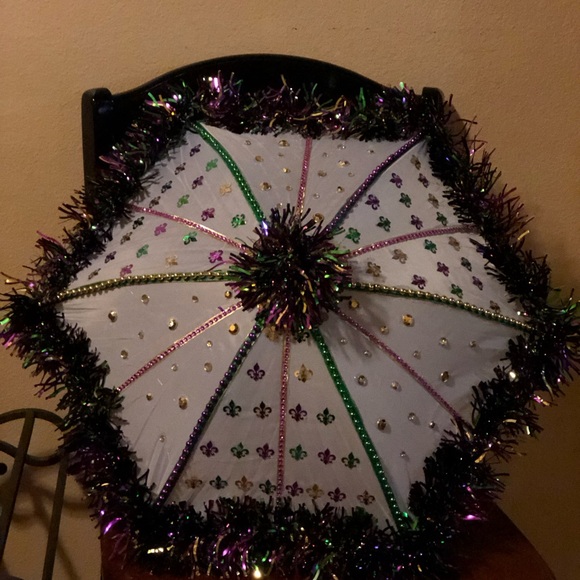 Other | Custom Design Hand Crafted Second Line Umbrellas | Poshmark
